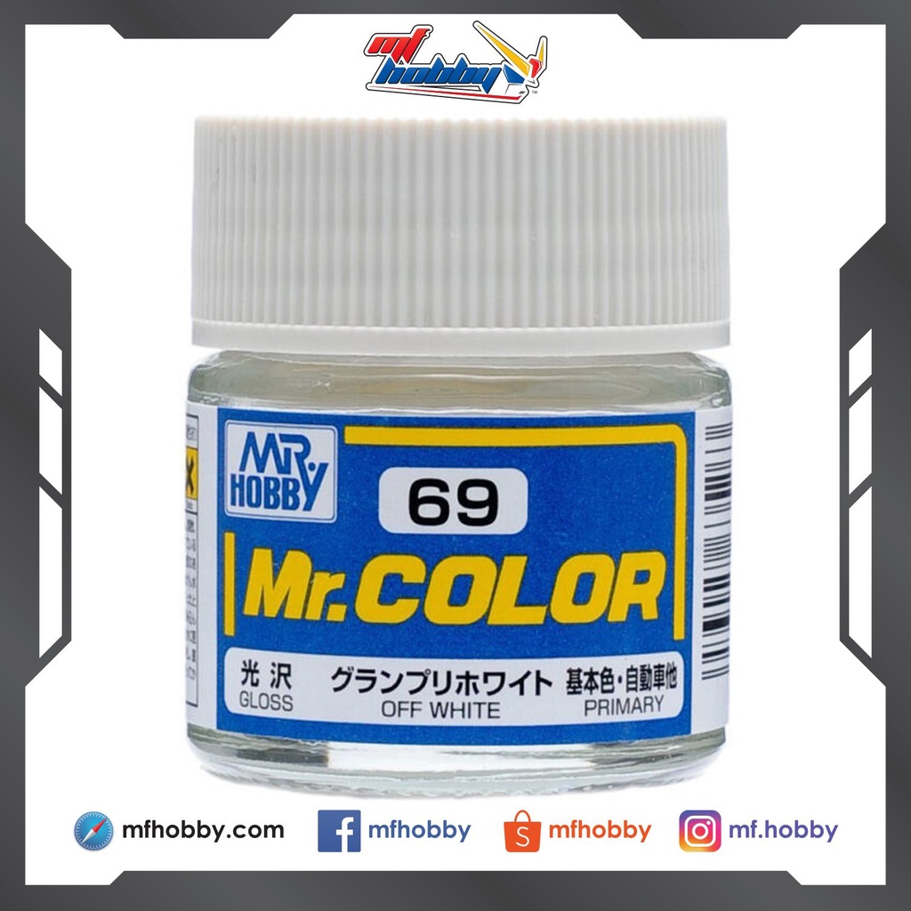 Mr Color C69 Off White | Shopee Malaysia