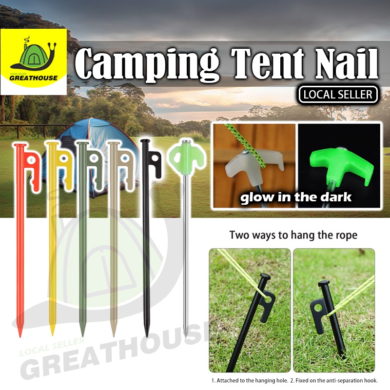 Tent Peg Tent Nail Peg Tent Peg Spiral Nails Tent Nails Camping Ground ...