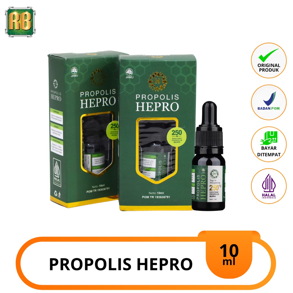 Propolis HEPRO Trigona Original Original Indonesia 10ml - A Solution ...