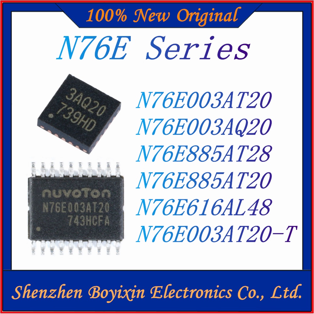 N76E003AT20 N76E003AQ20 N76E616AL48 N76E616AL48 N76E003AT20-T N76E885AT28 (NUVOTON ...