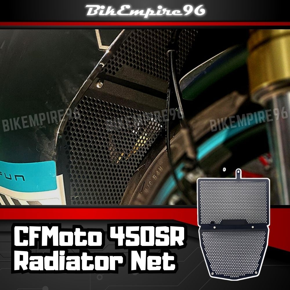 CFMoto 450SR Radiator Net Quality Light Weight Aluminium Durable and ...