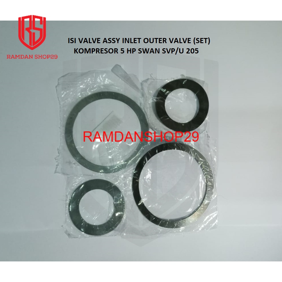 Fill Valve Assy Inlet Outer Valve SET Compressor Swan 5 HP SVP SVU 205 ...