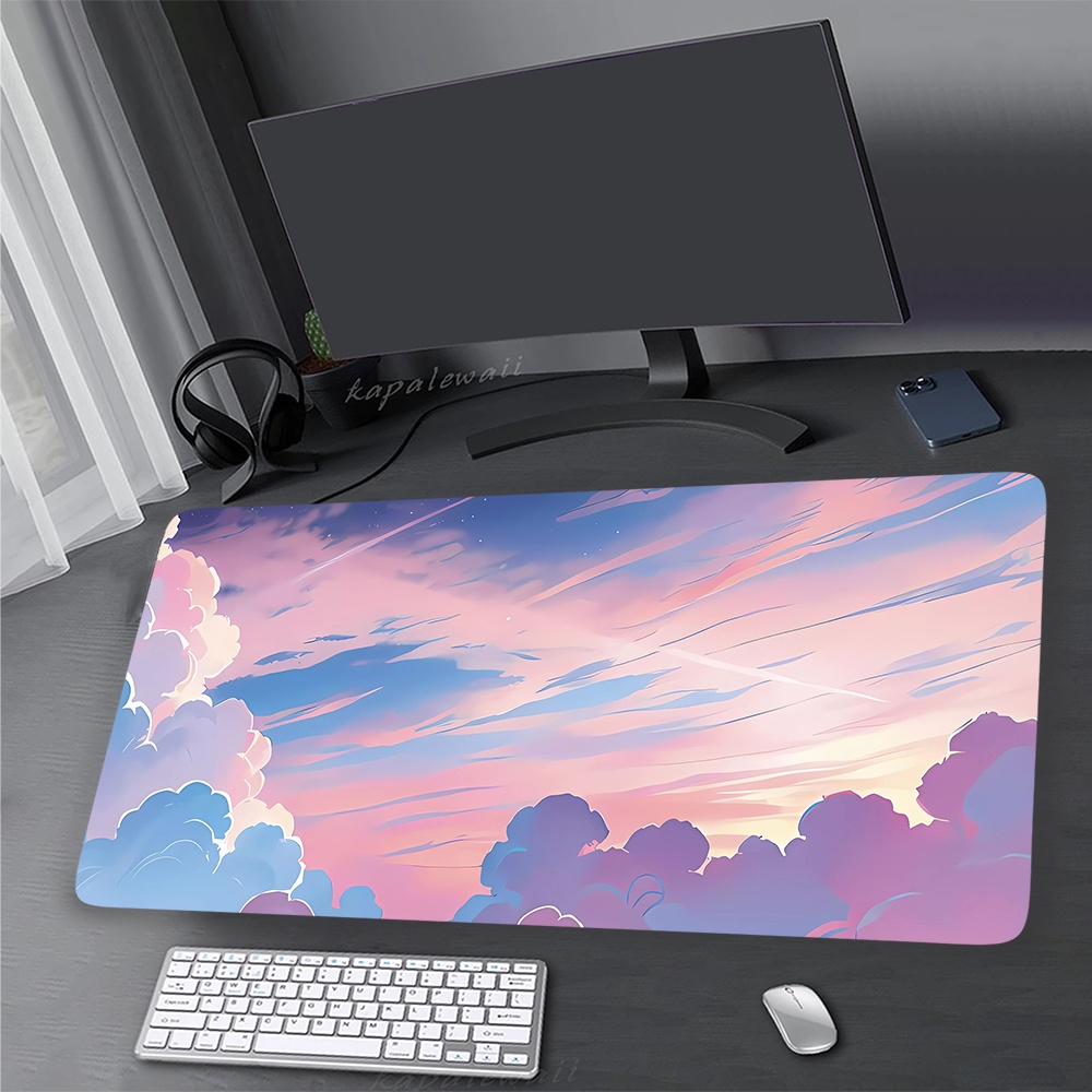 Cloud Gamer Mouse Pad Artistic Landscape Gaming Mousepad XXXL Large ...