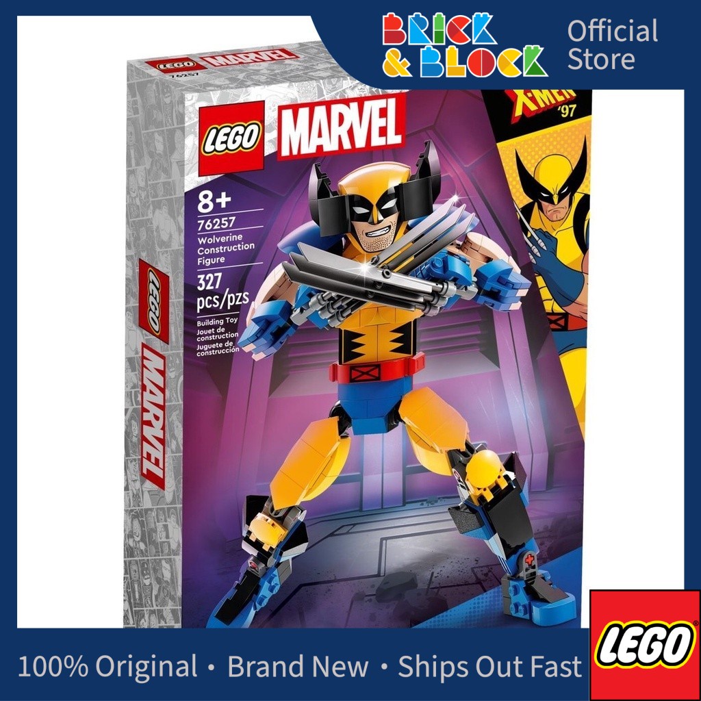 LEGO 76257 Wolverine Construction Figure | LEGO Marvel Super Heroes ...