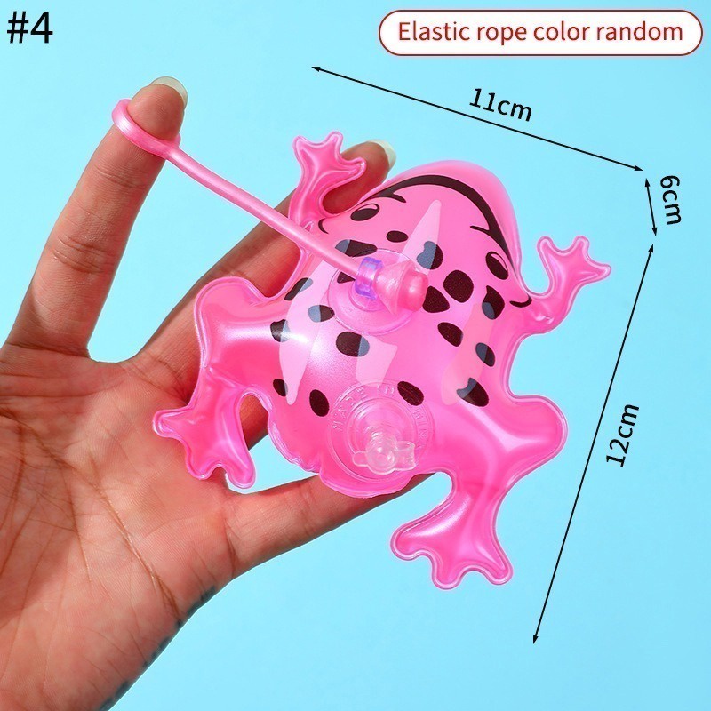 Glowing Inflatable Frog Balloons Green Bouncing Frog Toad Ballon Jungle ...