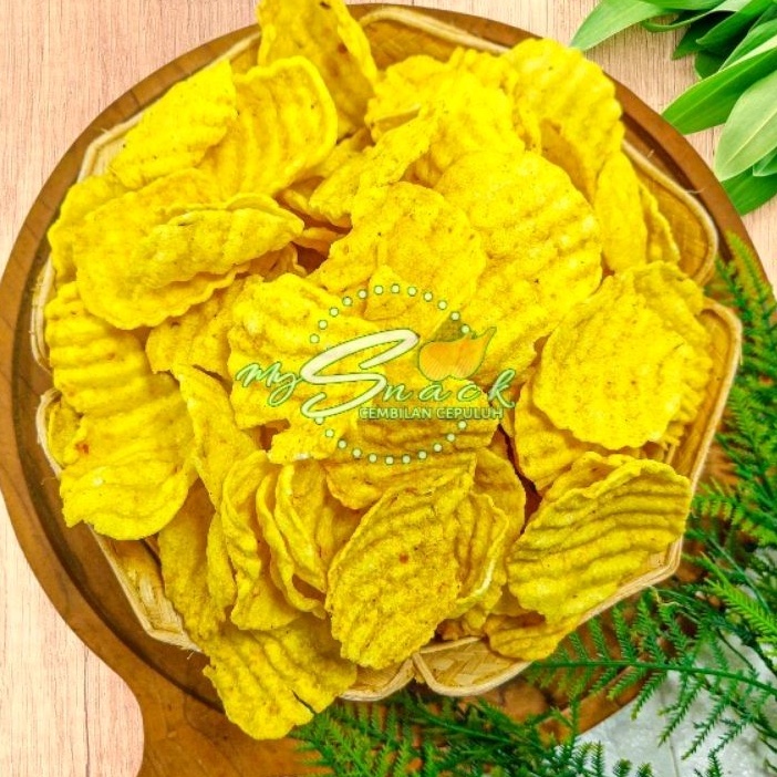 Assorted Snack Crackers Slondok Round Poco Poco Spicy Salted 200gr ...