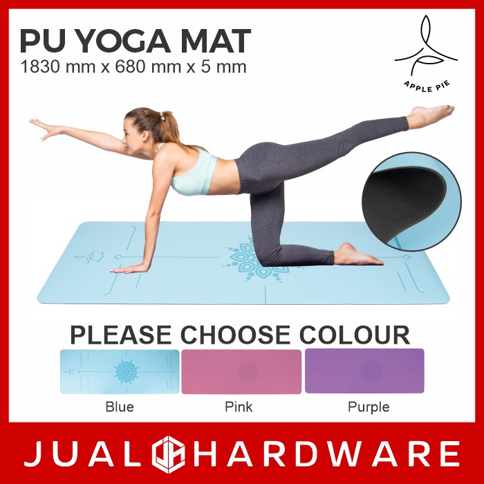APPLEPIE PU Yoga Mat | Shopee Malaysia