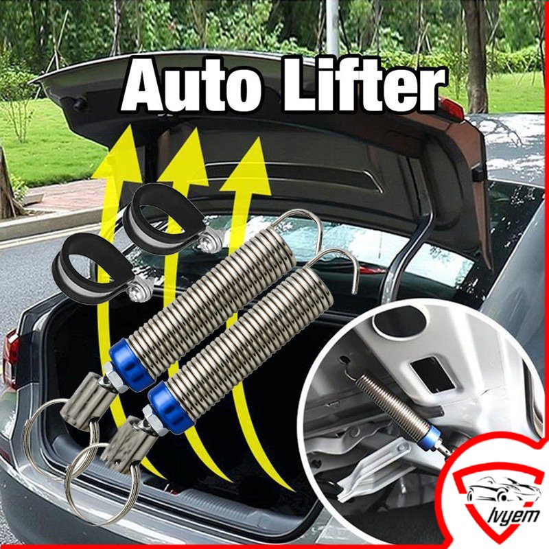 2pcs Universal Adjustable Automatic Car Trunk Boot Lid Lifting Spring ...