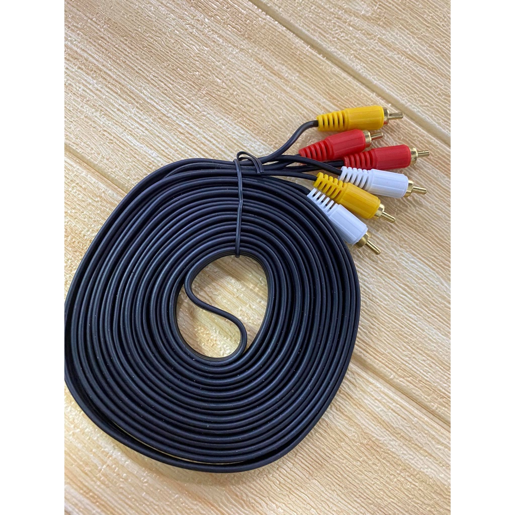 Ready Stock 】RCA 3[ Tiga Warna Wayar] Merah Putih Kuning Support Audio ...