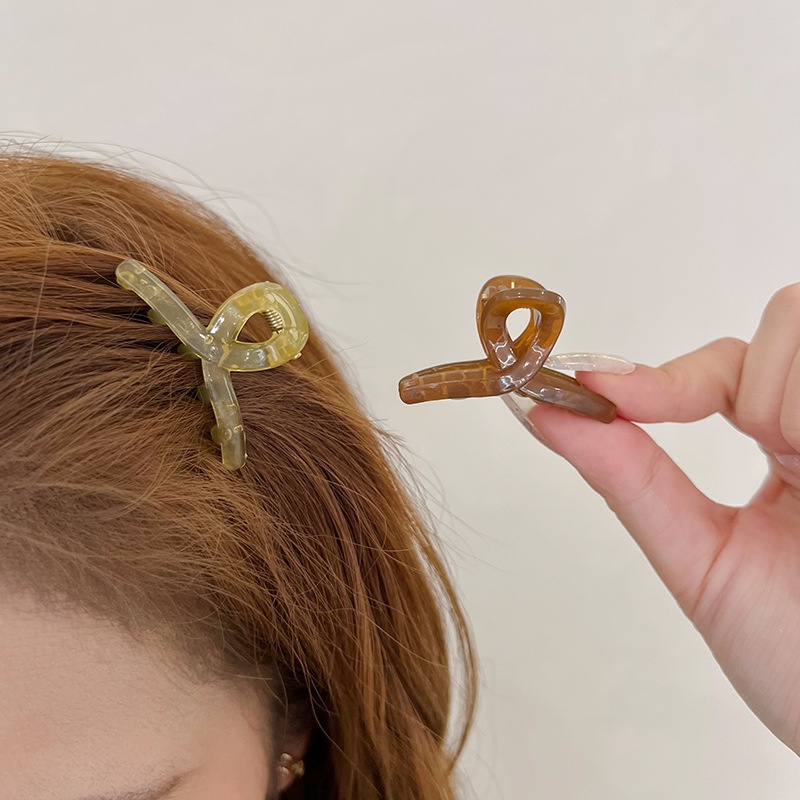 Jelly Small Grip Clip Simple Hairpin Front Hairpin Women's Side ...