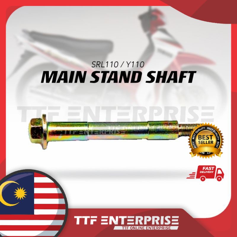 SRL110 / Y110 MAIN STAND SHAFT | Shopee Malaysia
