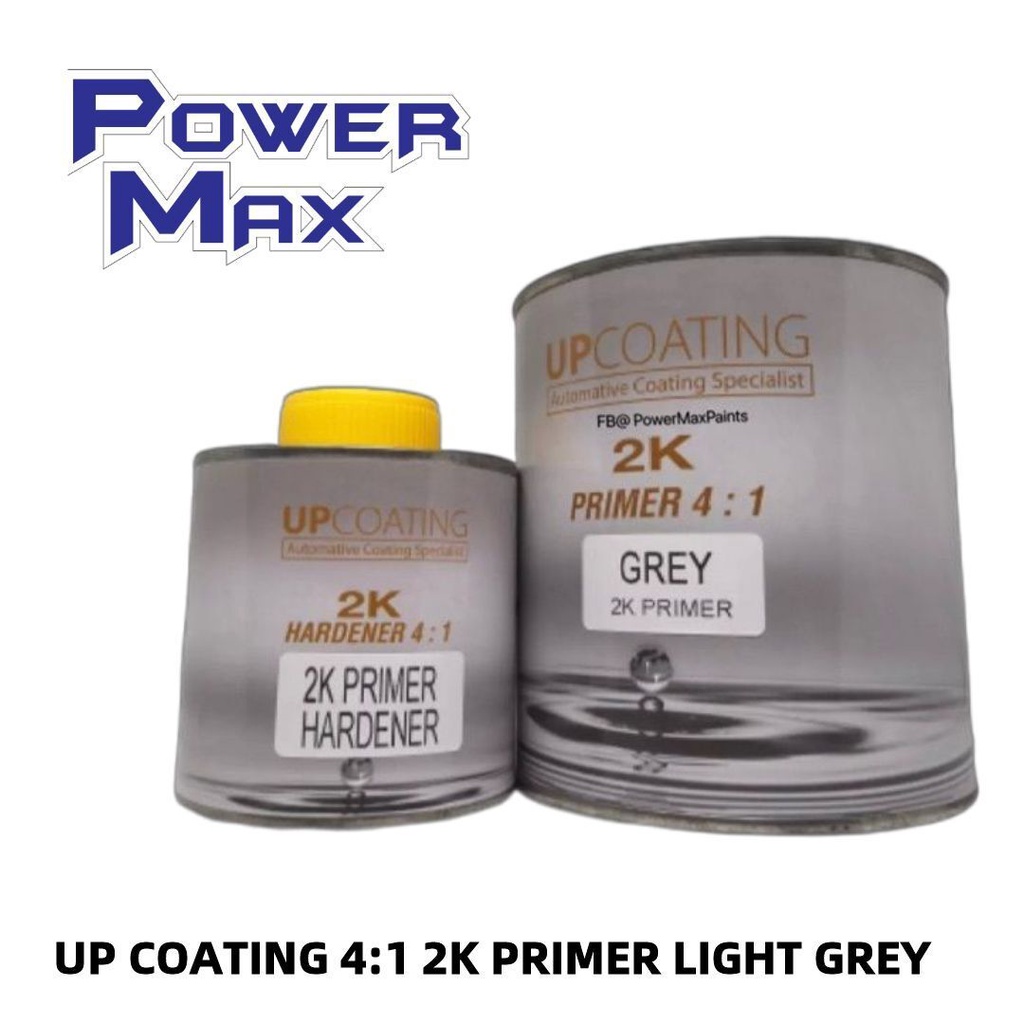 UP COATING 4:1 2K PRIMER LIGHT GREY e1Liter With HARDENER e250ML ...