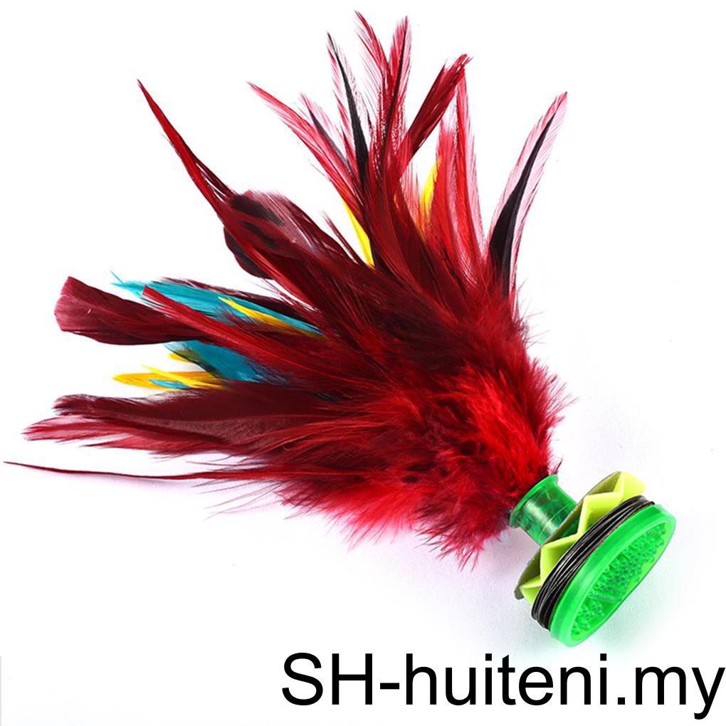 2 Pieces Colorful Chinese Shuttlecock Interesting Foot Sports ...