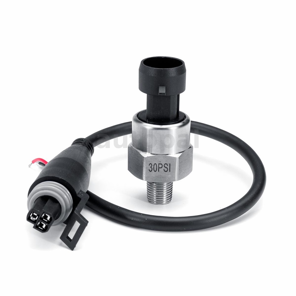 1/8-27NPT 30PSI 5V Stainless Steel Pressure Transducer Sender Sensor ...