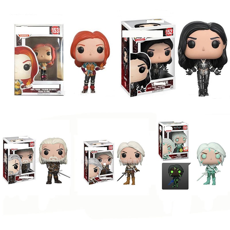 FUNKO POP The Witcher 3: Wild Hunt Geralt 149 Ciri 150 Yennefer 152 ...