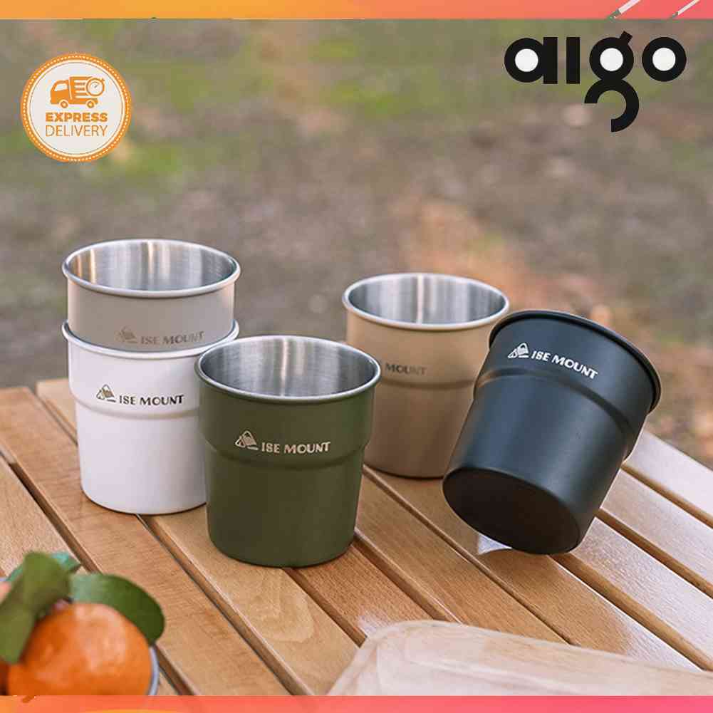 🚚Saham Malaysia🚚 300ml Cawan Camping mug Beer Wine Cups Lightweight ...