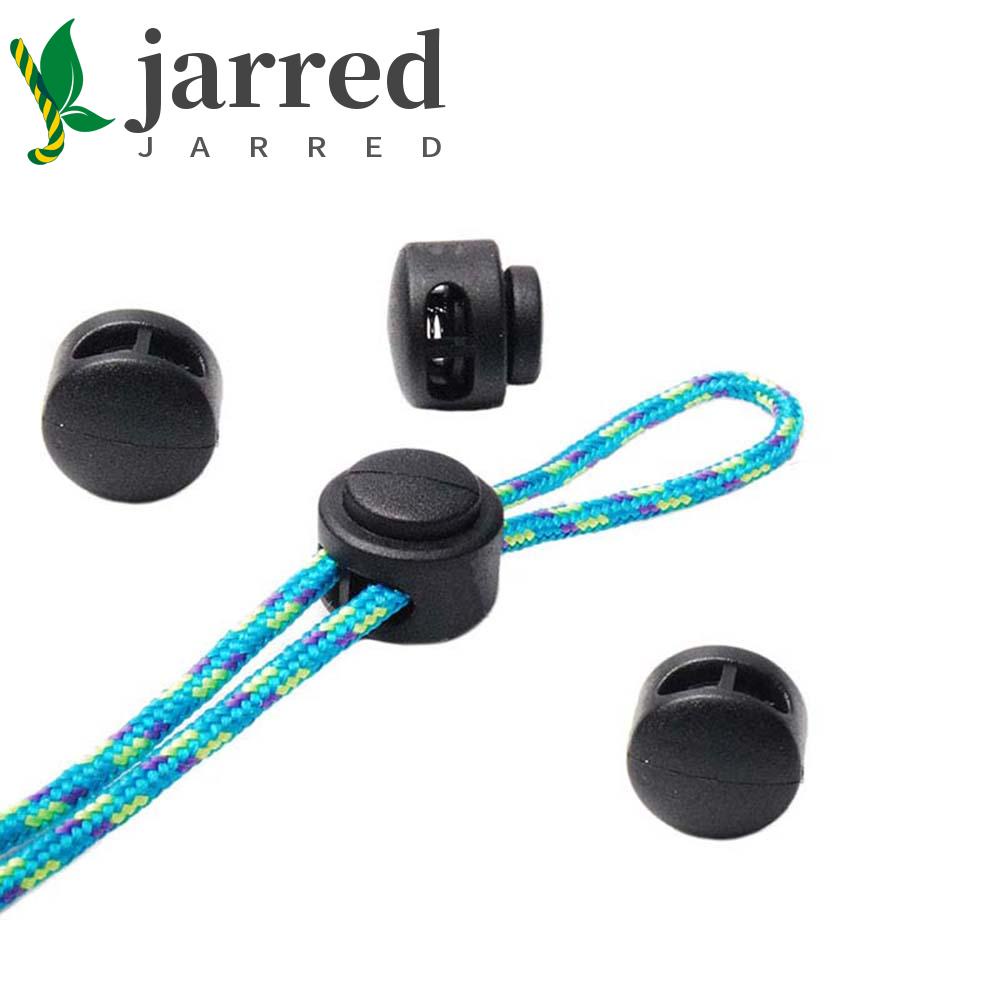 JARRED 10pcs/pack Cord Rope Lock Stopper Camping Clip Stopper Rope ...