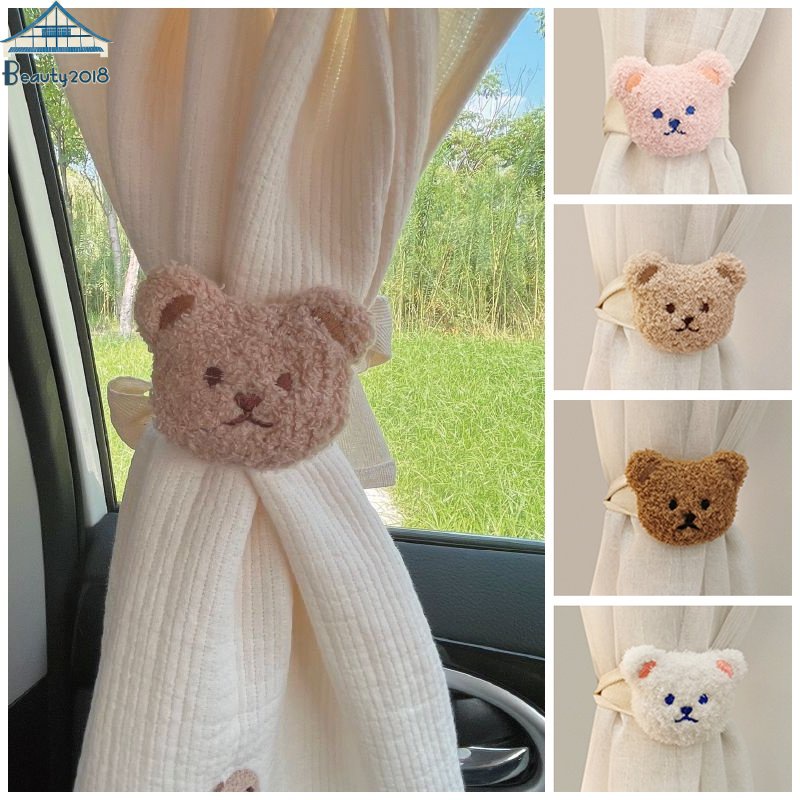 Curtain Strap Cute Bear Head Strap Children's Room Decoration Strap ...