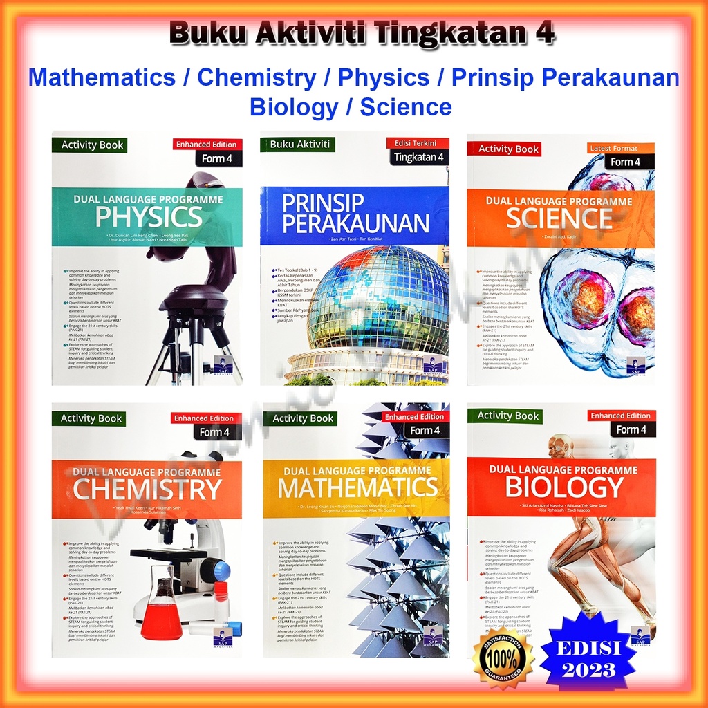 Buku Latihan: Activity Dual Language KSSM Form 4 - Physics / Chemistry ...