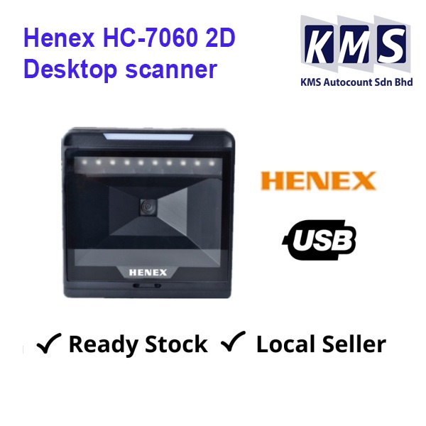 Henex HC-7060 2D Desktop scanner | Shopee Malaysia