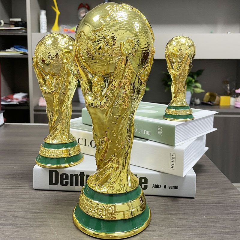 Fifa World Cup 37cm Qatar World Cup Football Trophy Model Fans Souvenir ...