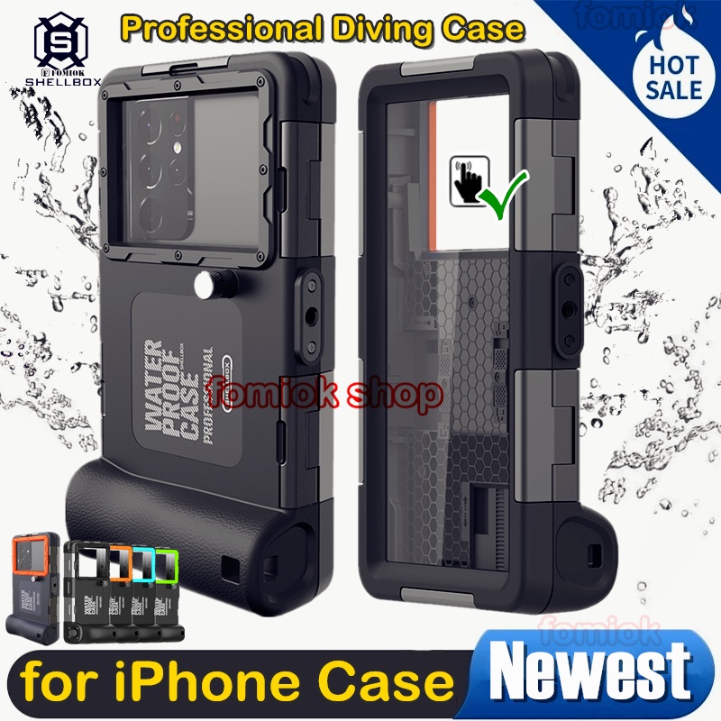 [SHELLBOX] Upgrade Professional Diving Phone Case for iPhone 16 15 ...