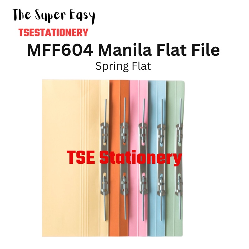 LION MFF420 / MFF604 Spring Manila Flat Paper File / Spring File ... LION MFF420 / MFF604 Spring Manila Flat Paper File / Spring File ...