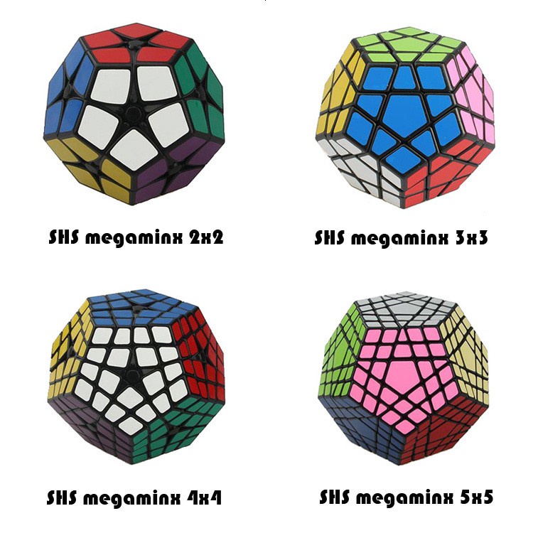 New Genuine SHS 2x2 3x3 4x4 5x5 Megaminx Magic cubes | Shopee Malaysia