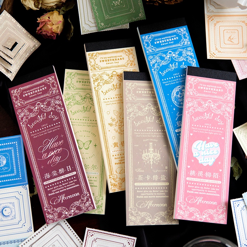 Midoo 45 sheets Creative Tearable Memo Pads Simple Square Original ...