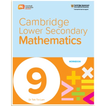 Cambridge Lower Secondary Mathematics - workbook 9 (ISBN: 9789815090444 ...