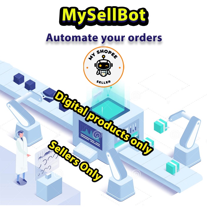 Automate and bot shopee shipping and delivery for digital products ...