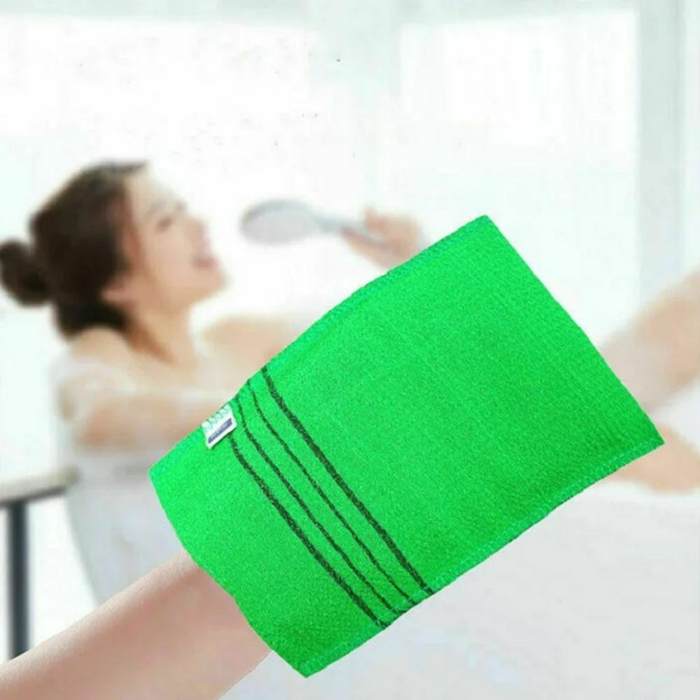 1 X Exfoliating Mitt Exfoliating Bath Towel Body Scrub Mitt Shower Wash ...