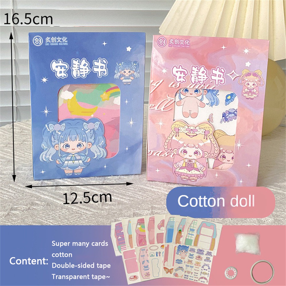 Sanrio Cartoon Sticker Book Diy Games Quiet Book Kids Toy Cute Kuromi ...