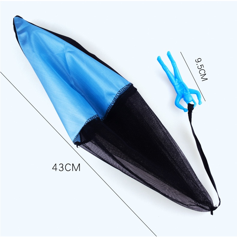 Parachute Toy 降落伞玩具 Hand throw Mini parachute Collapsible parachute ...