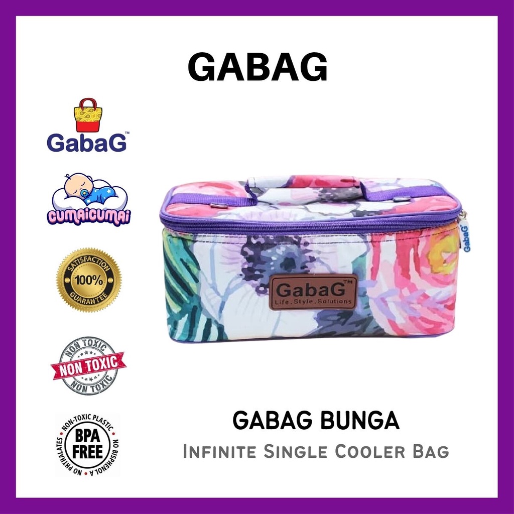 Gabag Bunga Infinite Single Cooler Thermal Bag | Beg Simpan Susu ...