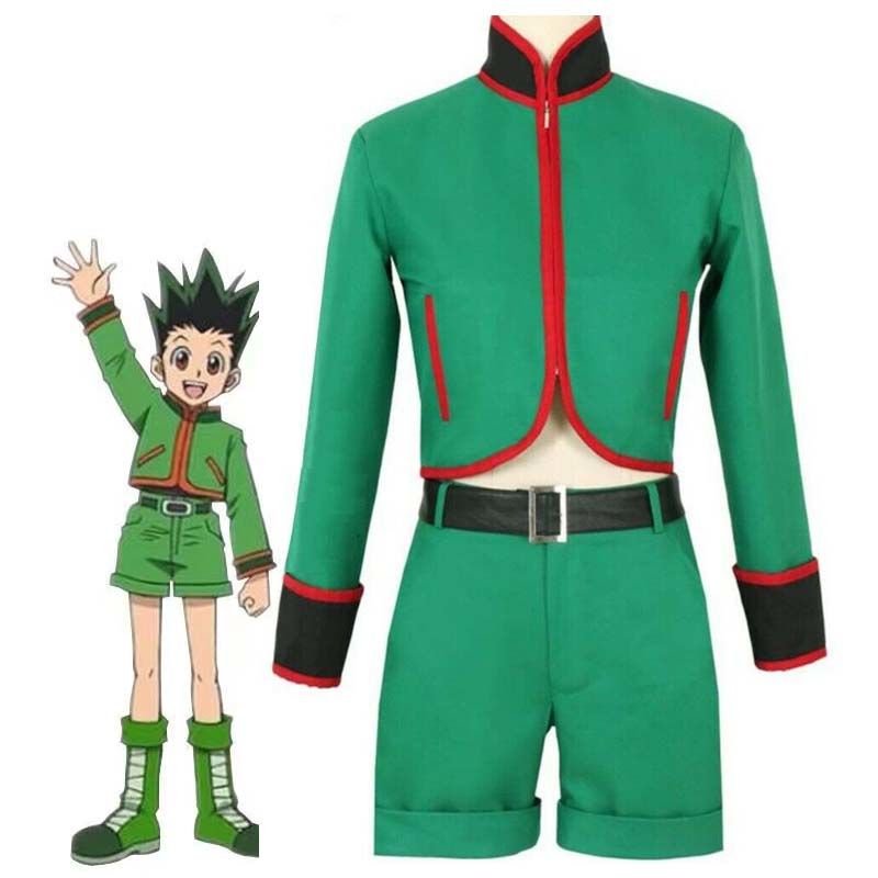 Hunter x Hunter Gon Freecss Cosplay Costume Kids Children Top Pants ...