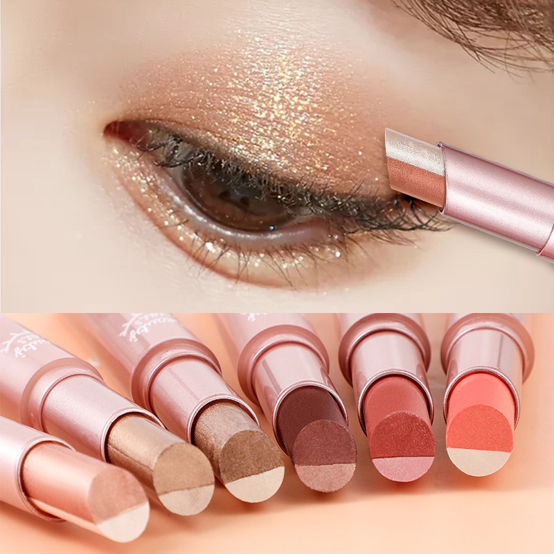 High Quality Double Color Gradient Eye Shadow Stick Matte Eyeshadow ...