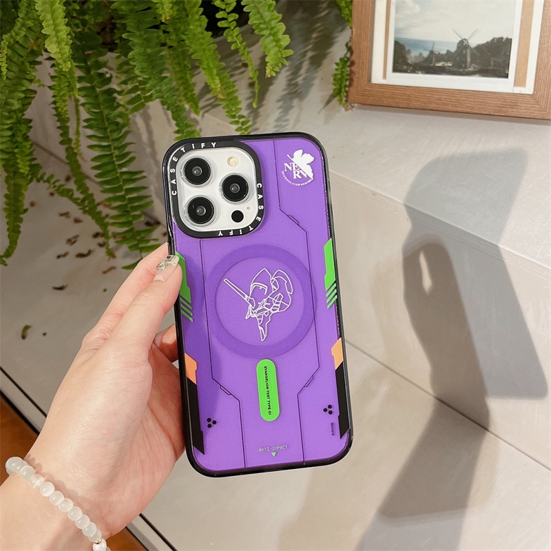 CaseTifg Anime Evangelion EVA Phone Case With Box For iPhone 11 12 13 ...