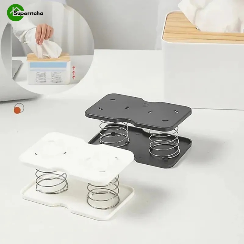 Durable Tissue Box Spring Support / Automatic Lifting Spring Loaded ...