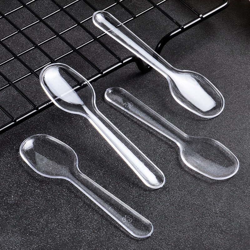 Dessert spoon Fork ±100pcs Clear | Dessert Spoon ±100pcs Clear | Sudu ...