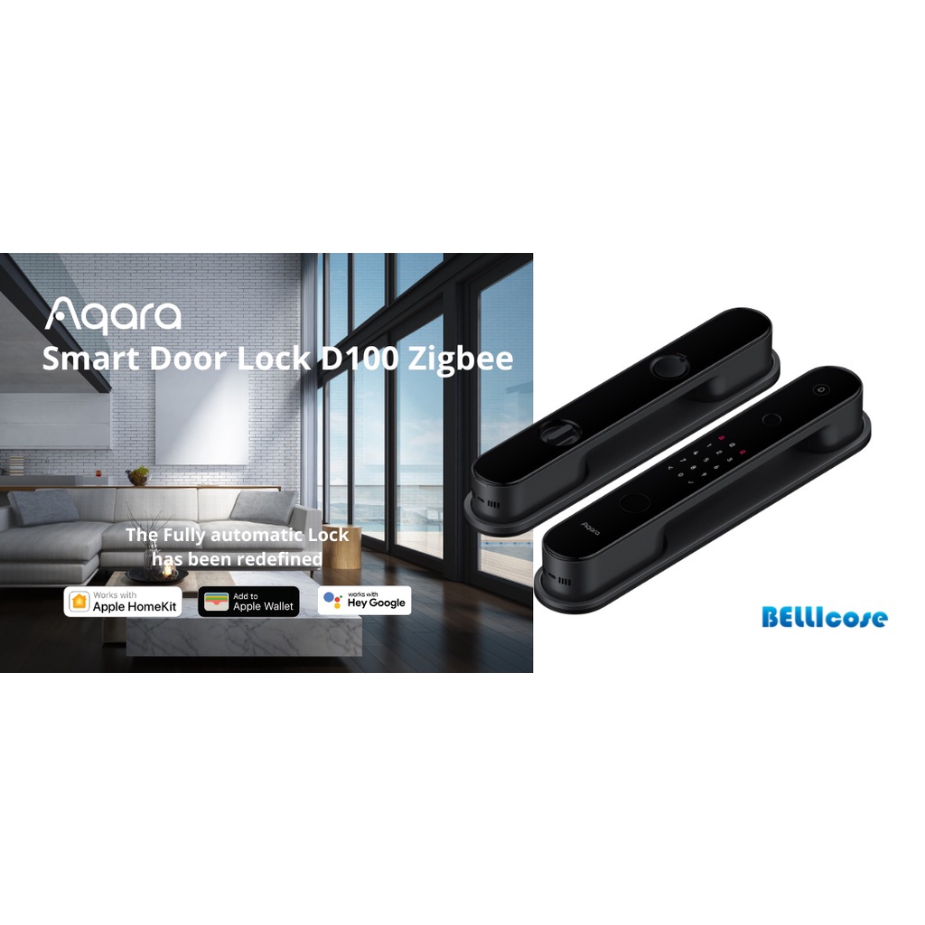 Aqara Smart Lock D100 Zigbee (E1 HUB INCLUDED) (Aqara Malaysia Warranty ...