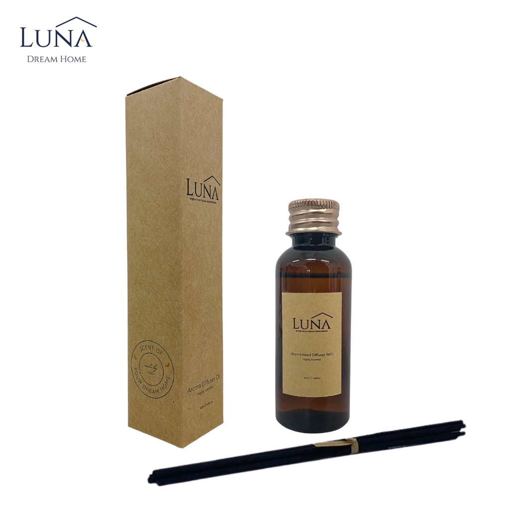 LUNA [Aroma Reed Diffuser Refill Set] 10ml | Shopee Malaysia