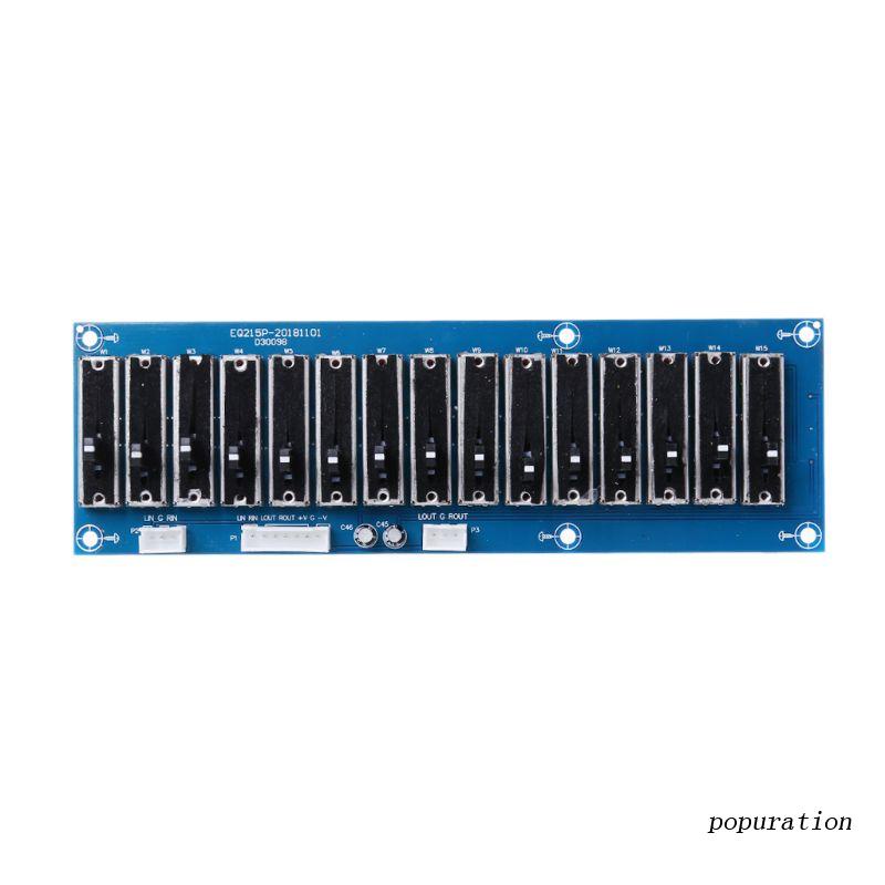 POP EQ Equalizer Board Stereo Dual Channel Adjustable Tone Boards ...