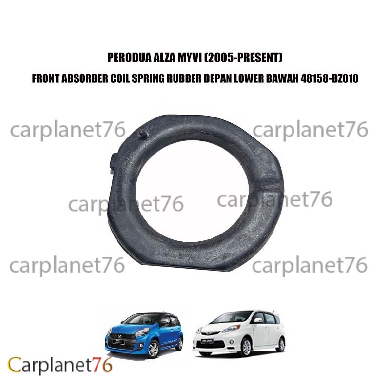 PERODUA ALZA MYVI (2005-PRESENT) FRONT ABSORBER COIL SPRING RUBBER ...