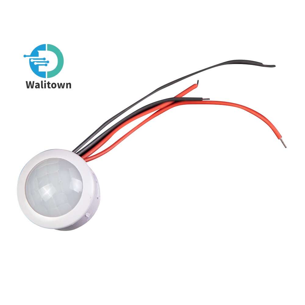 DC12-24V AC110-240V Non Adjustable Delay Embedded Human Infrared Sensor ...