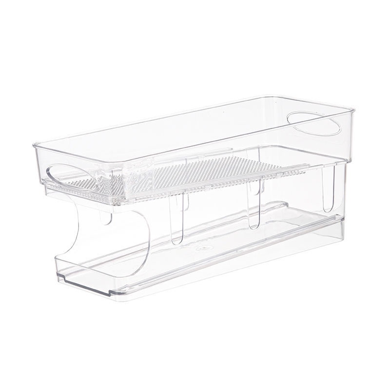 Douyin Same Refrigerator Beer Drink Storage Box Organize the Shelves ...