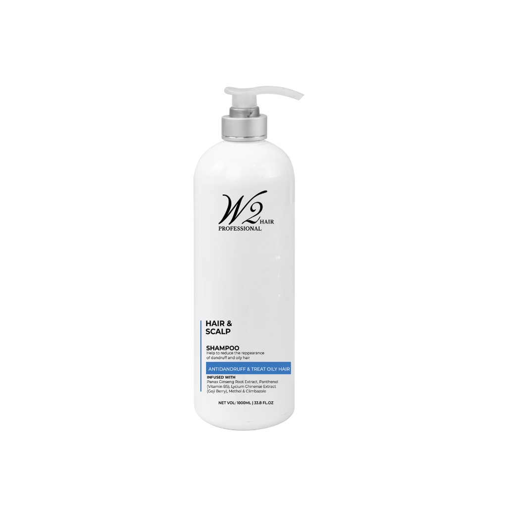W2 Hair & Scalp Shampoo 1000ML | Shopee Malaysia