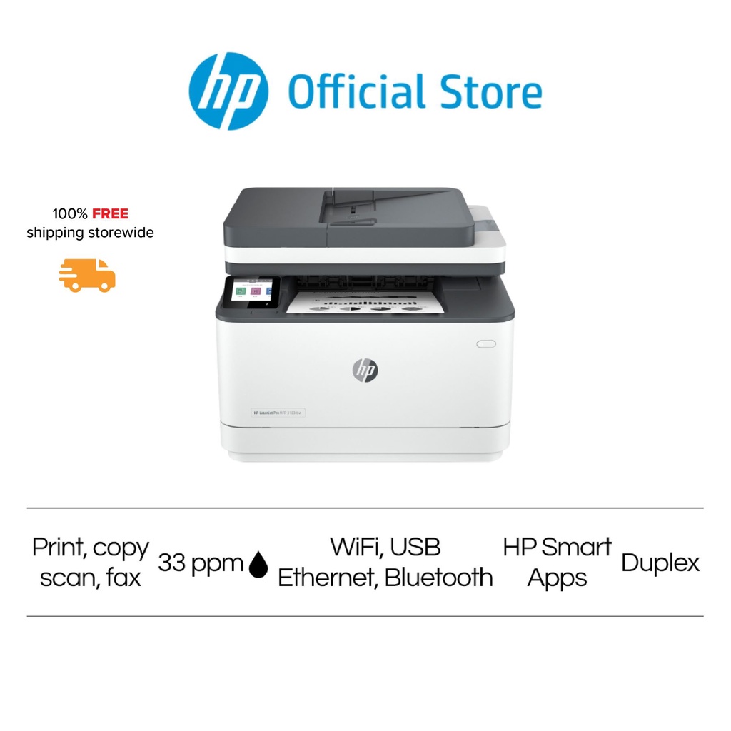 HP LaserJet MFP M236dw / 135w WiFi / M236dw / 135a / 3103fdn / 3103fdw / Fax/Duplex / / Printer ...