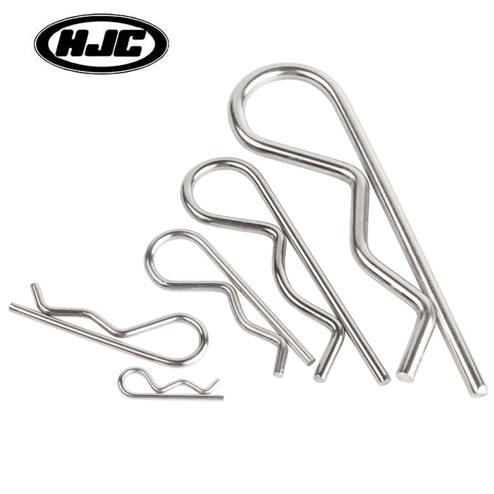 HJC] B-Type Pin R-Shaped Wave Closed Open Circlip Iron Galvanized Lock ...