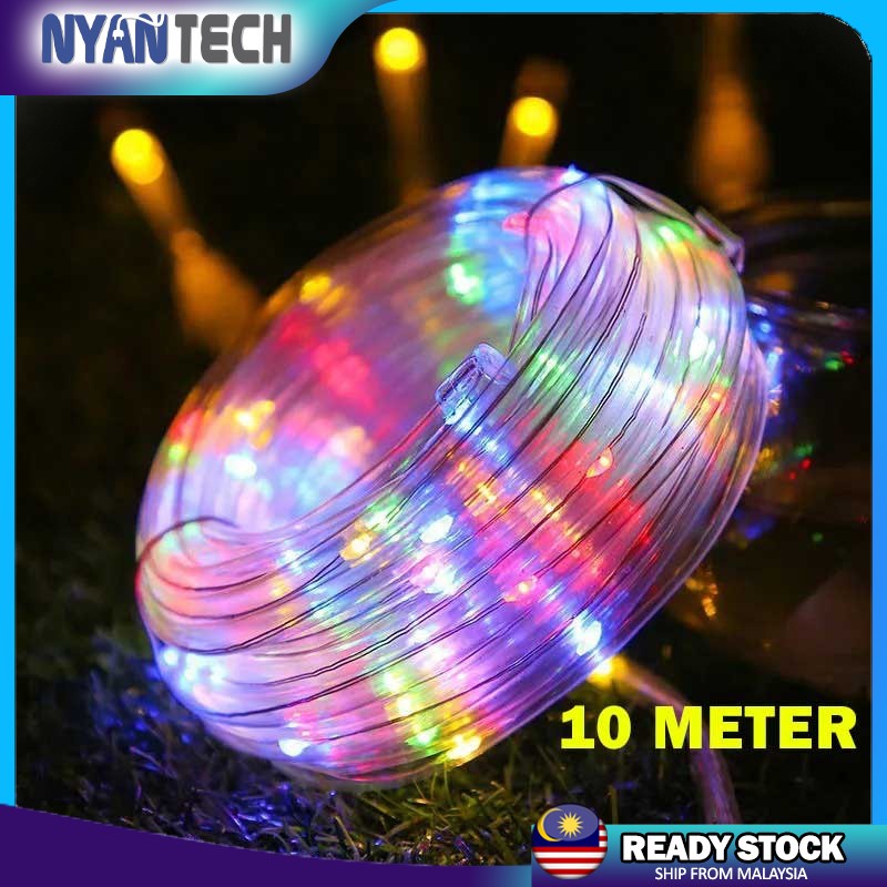 Lampu Raya Outdoor Led Lights Waterproof Fairy Rope Tube Light Hose ...